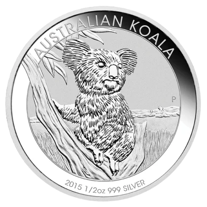Silver Coin Koala 2015 - 1/2 oz | Silver Bullion